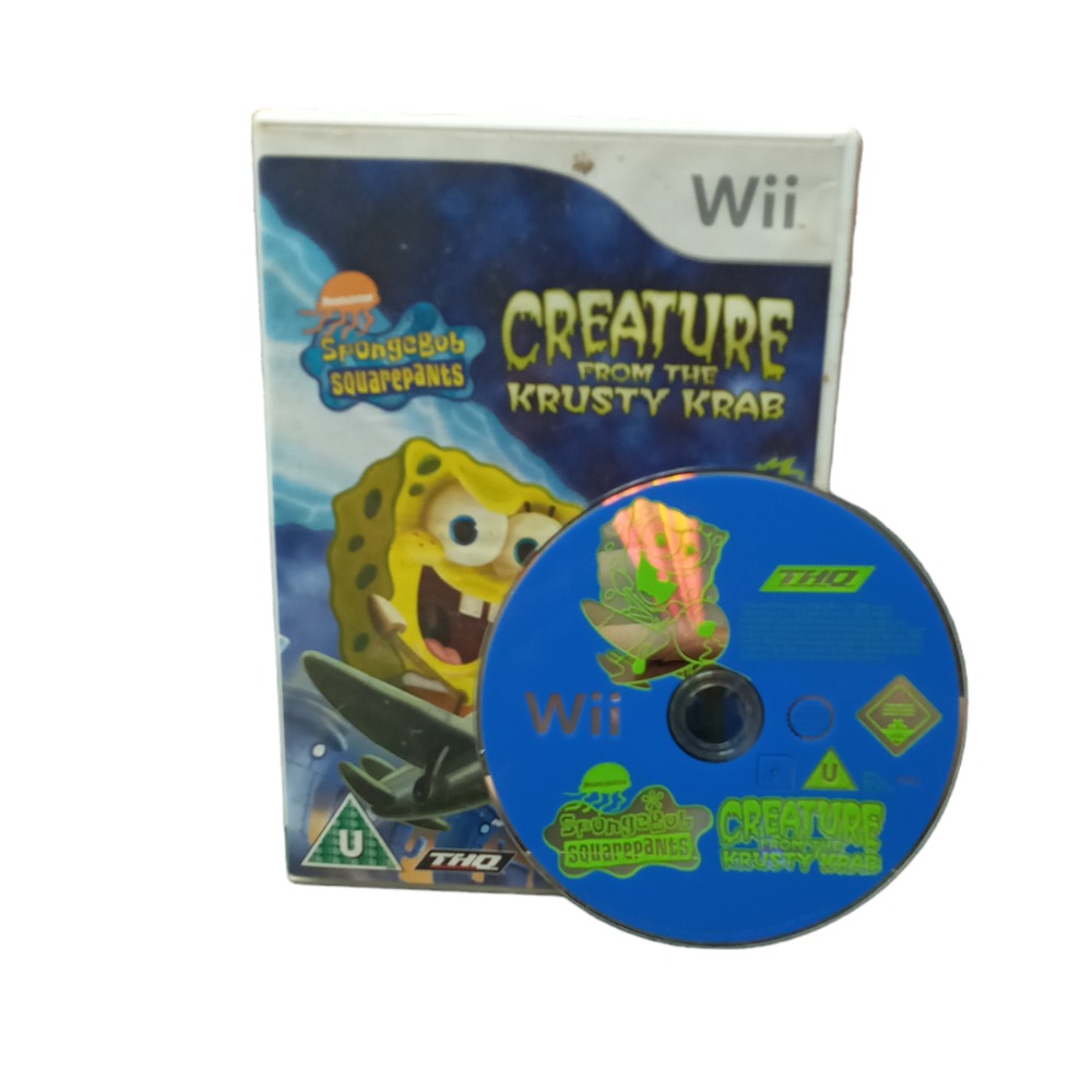 Pre-owned Nintendo SpongeBob Squarepants Wii - Own4Less